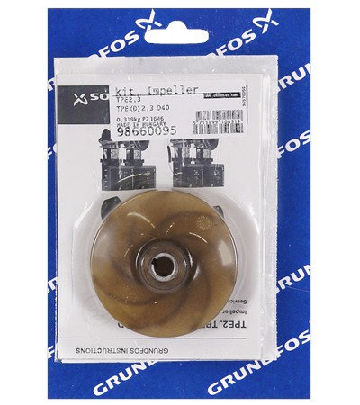 Kit, Impeller TPE(D)2,3 D40 - 98660095 | Grundfos